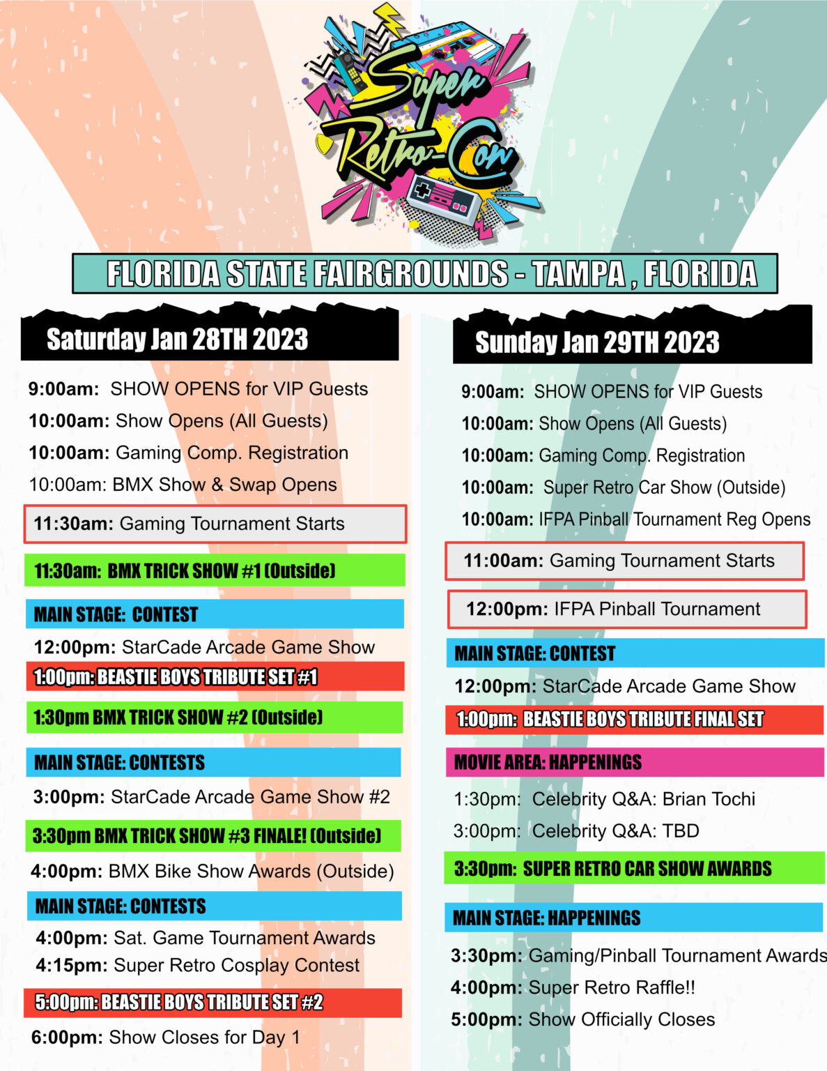 The Show – Super Retro Con